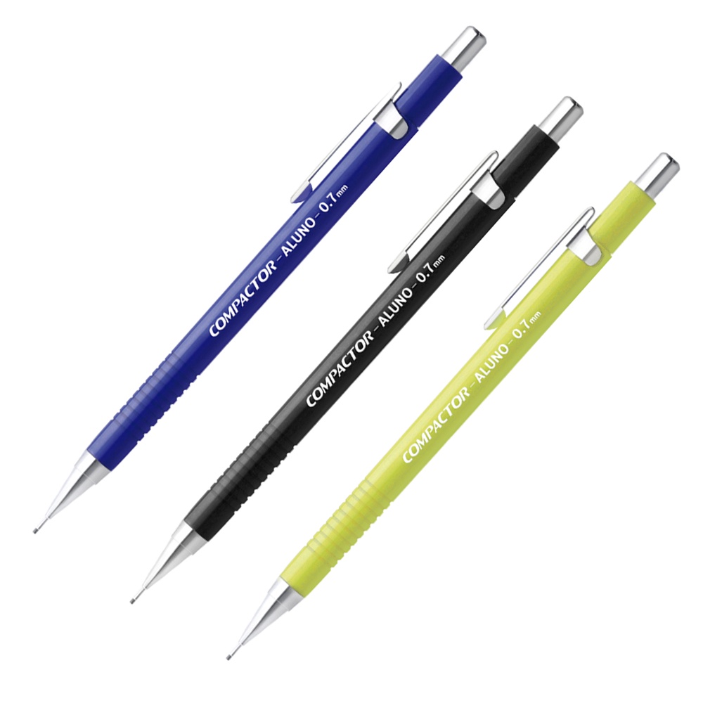 Lapiseira 0.7mm Compactor Nova Aluno | Shopee Brasil