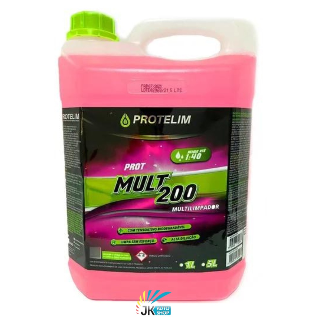 Limpador Multiuso Prot Mult 200 Multilimpador 5l Protelim | Shopee Brasil