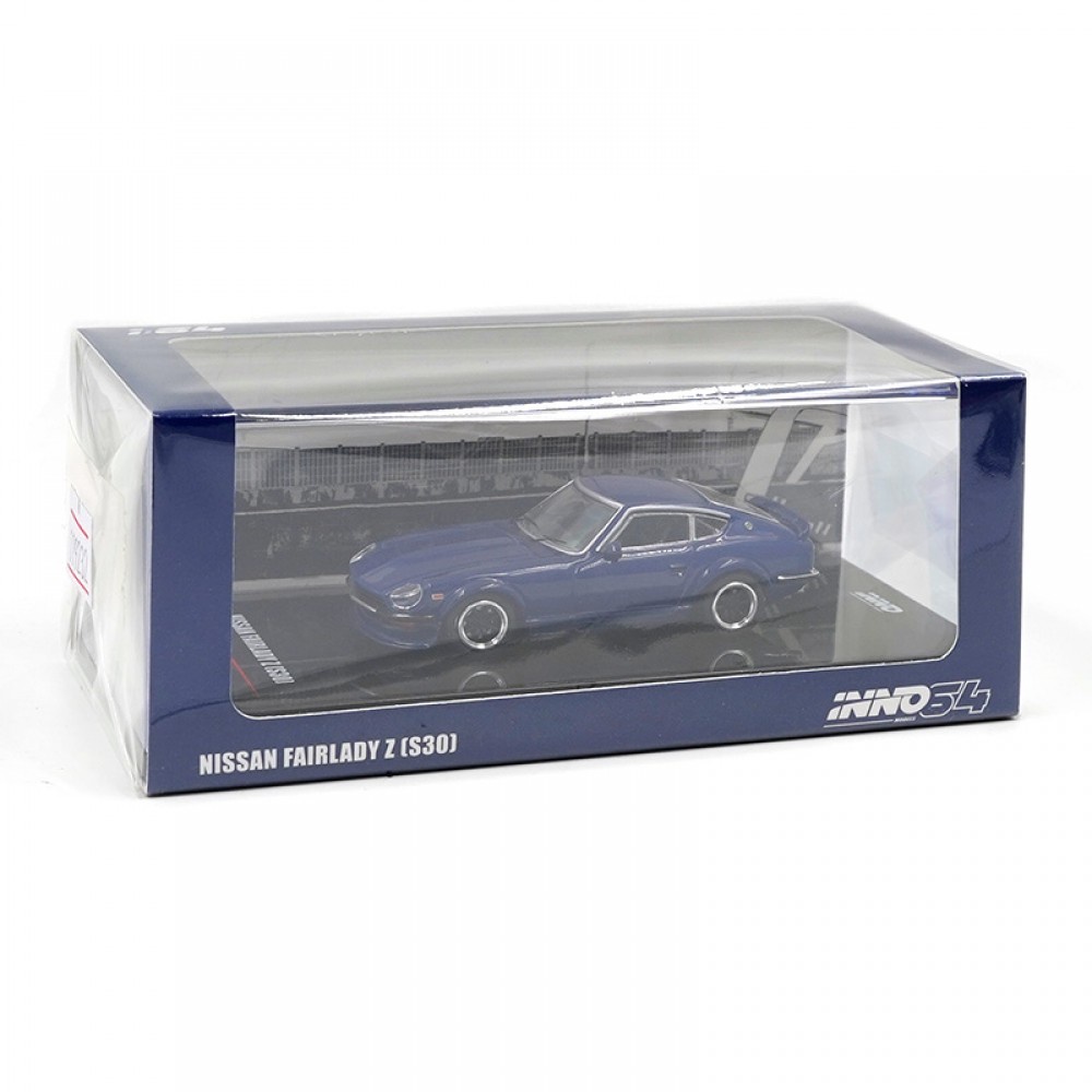 Inno64 IN64-240Z-DBM 1/64 NISSAN FAIRLADY Z S30 Escuro Azul Carro ...