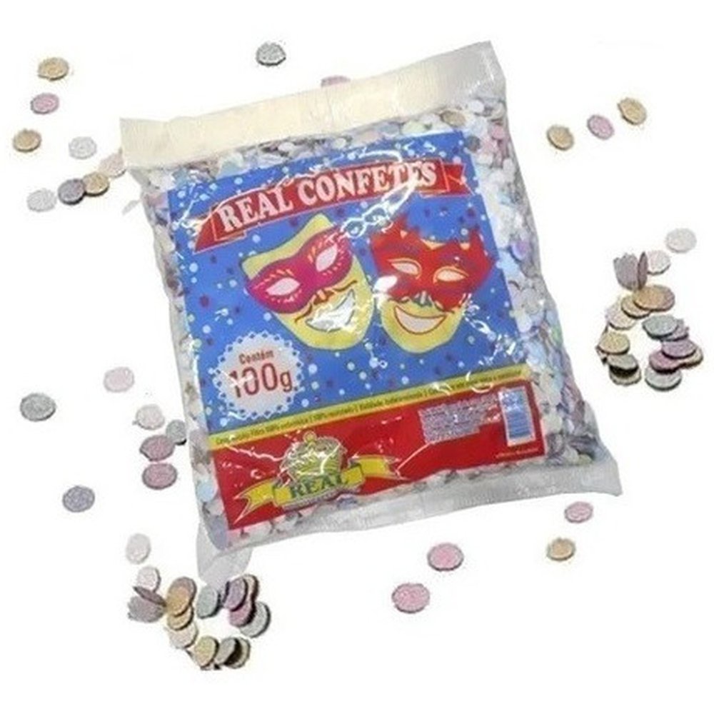 Pacote de Confetes 100g | Shopee Brasil