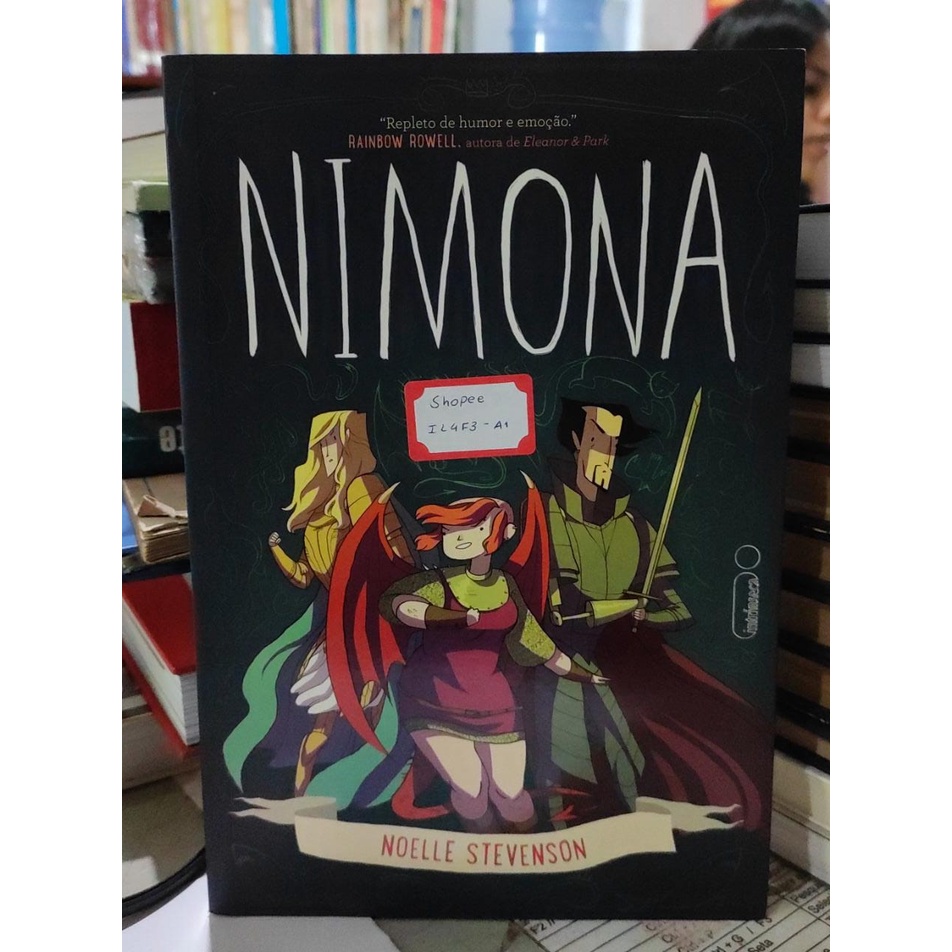 Nimona - Noelle Stevenson | Shopee Brasil