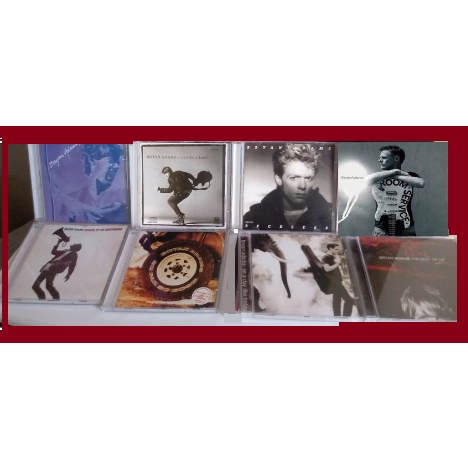 Coleção Bryan Adams - 8 cds | Shopee Brasil