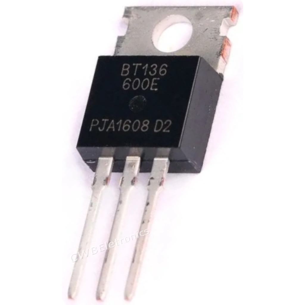 Transistor Triac BT136 (1 Peça) BT-136 BT 136 SCR | Shopee Brasil