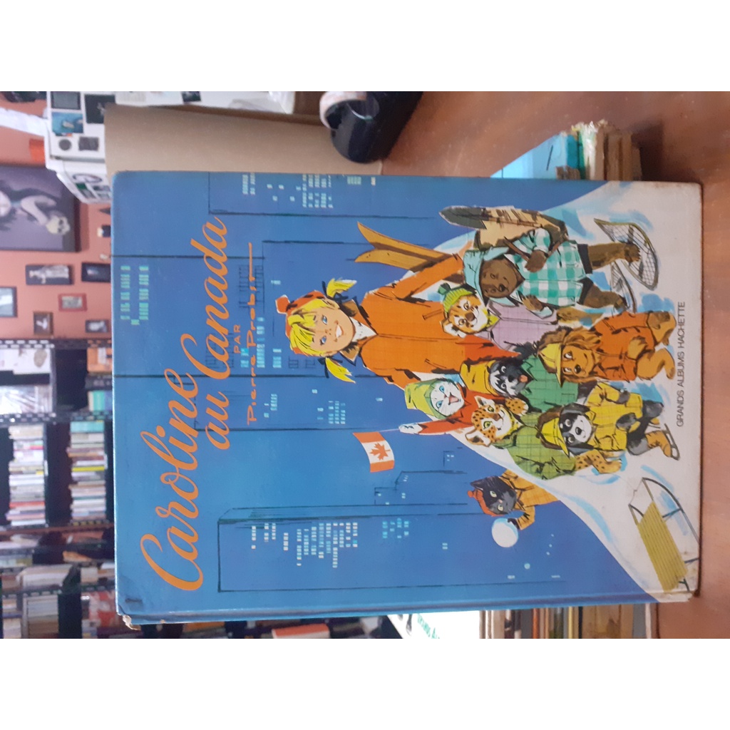Caroline au Canada de Pierre Probst pela Hachette (1968) | Shopee Brasil