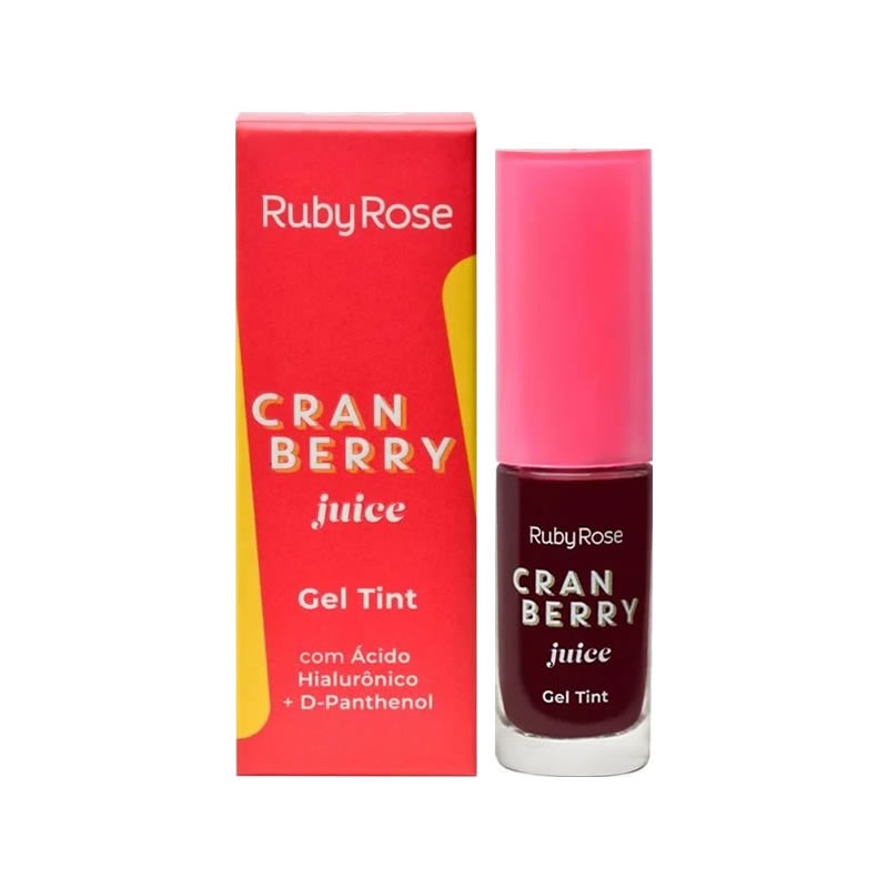 Gel Tint Lip Tint Cranberry Juice Ruby Rose | Shopee Brasil