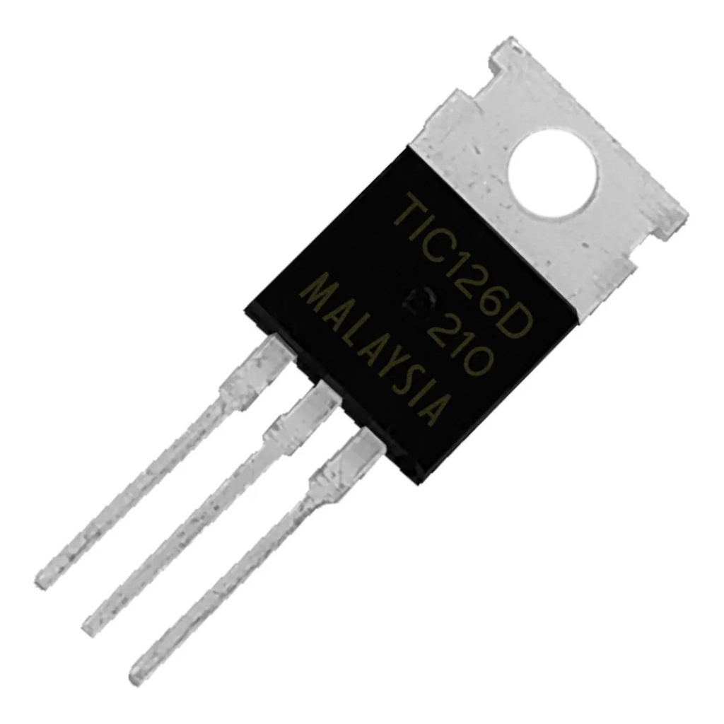 Transistor Triac Tic226d (5 Peças) Tic 226d Tic226 226 | Shopee Brasil