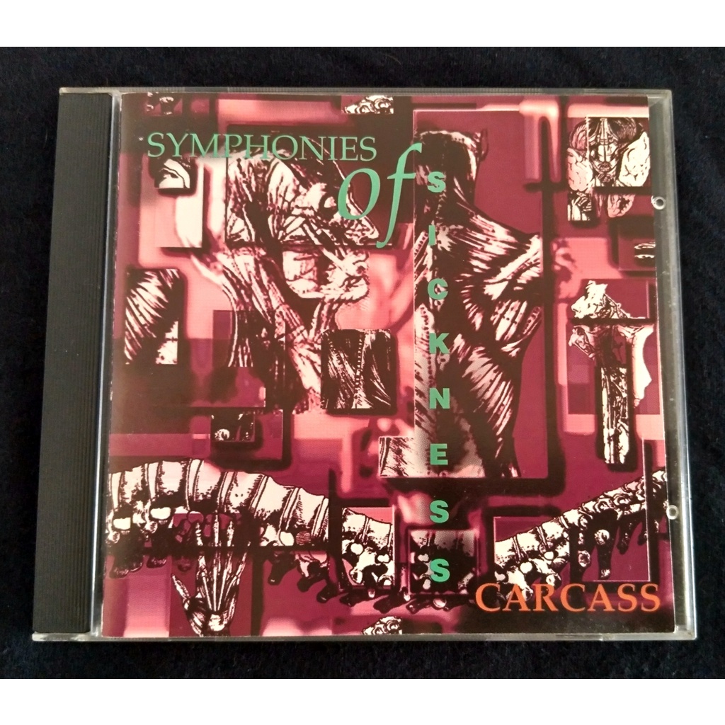 Cd Carcass - Symphonies Of Sickness (entombed, Dismember) | Shopee Brasil