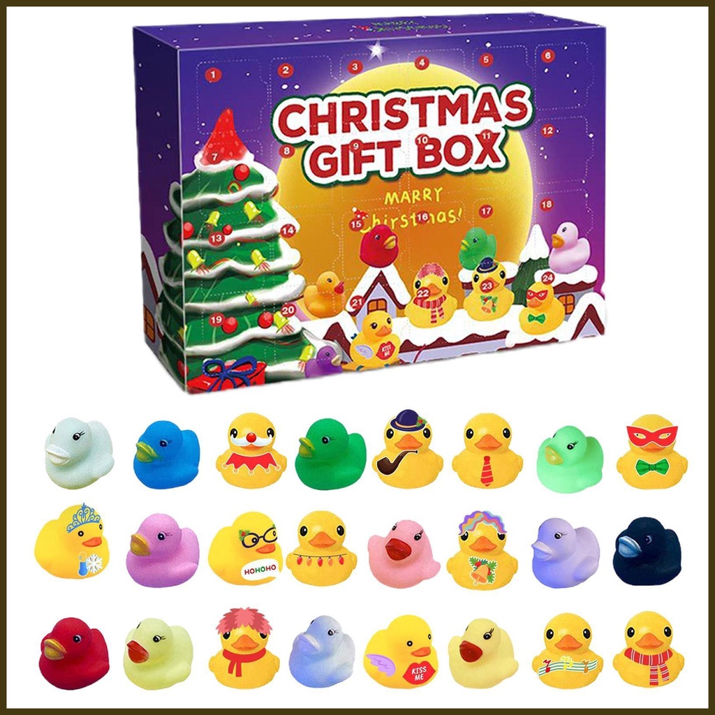 Calendário De Advento 2022 Patos De Borracha 24 Dias De Surpresas ...