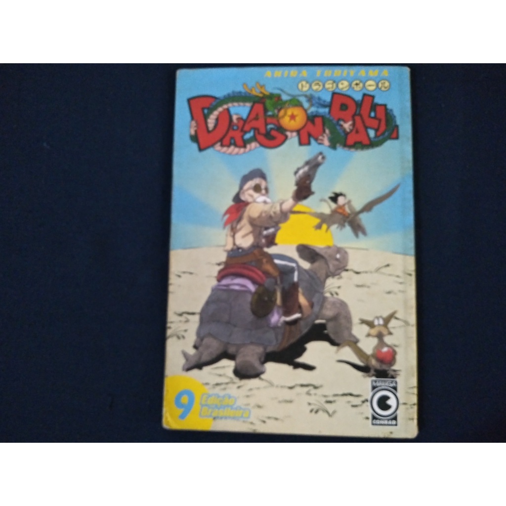 Mangá Dragon Ball 9 - 1/2 tanko ( Conrad ) | Shopee Brasil