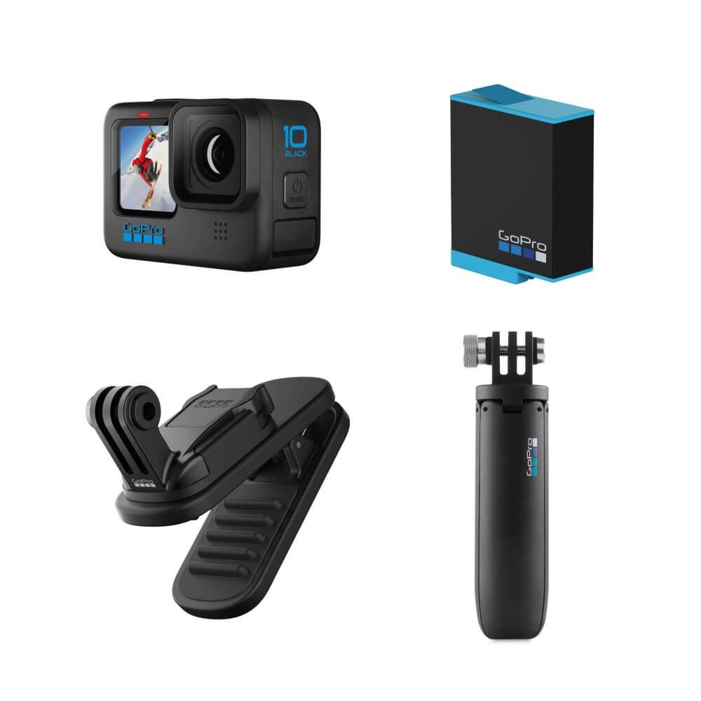 Kit GoPro Hero 10 Black Special Bundle (Câmera + Acessórios) | Shopee ...