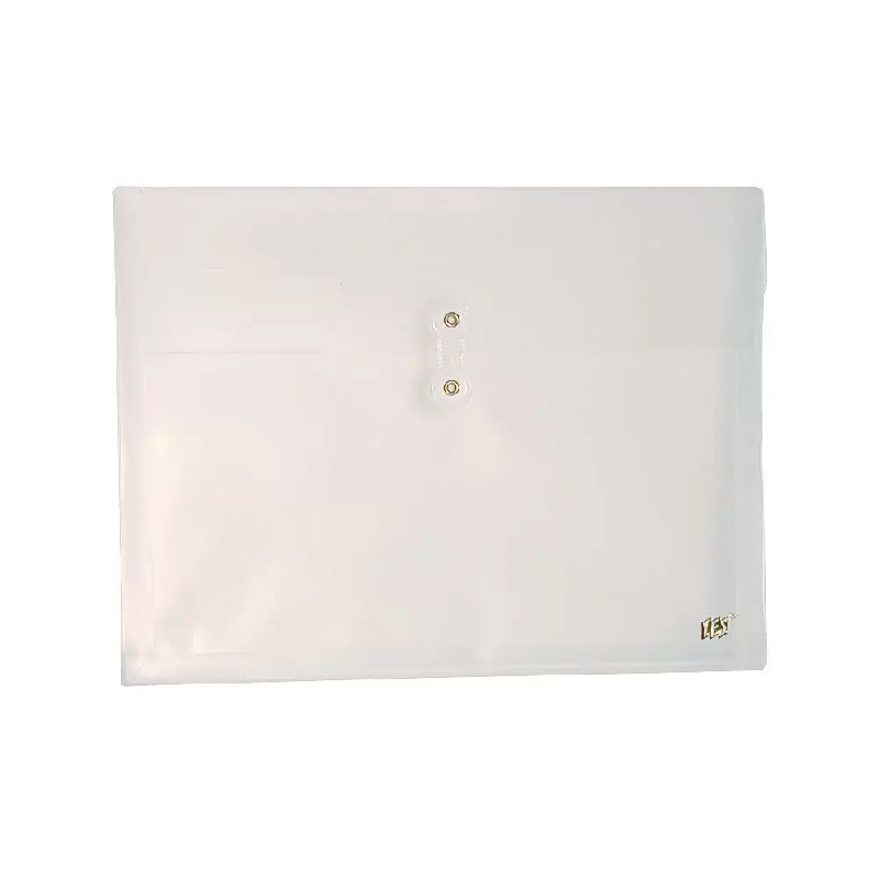 PASTA ENVELOPE C/ CORDÃO HORIZONTAL OFÍCIO CRISTAL YES | Shopee Brasil