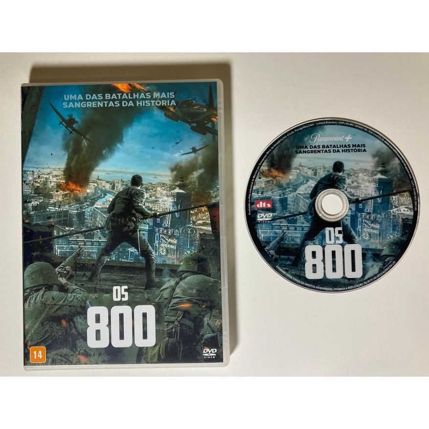 DVD - Os 800 - Dublado e Legendado | Shopee Brasil