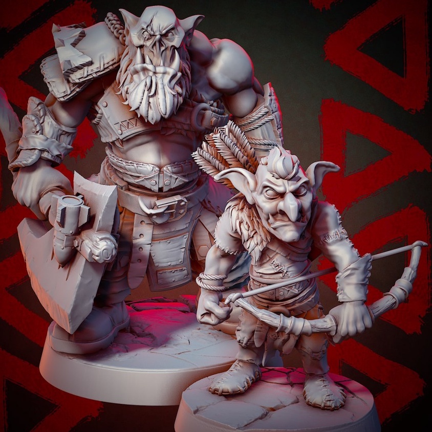 Kratorc & Boi Dakka God of War Theme Kratos e Atreus Orc Bosses para ...