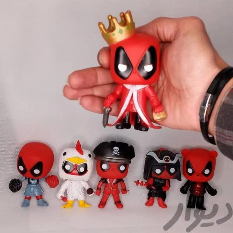 Boneco colecionável Deadpool Panda Marvel Super Herois | Shopee Brasil