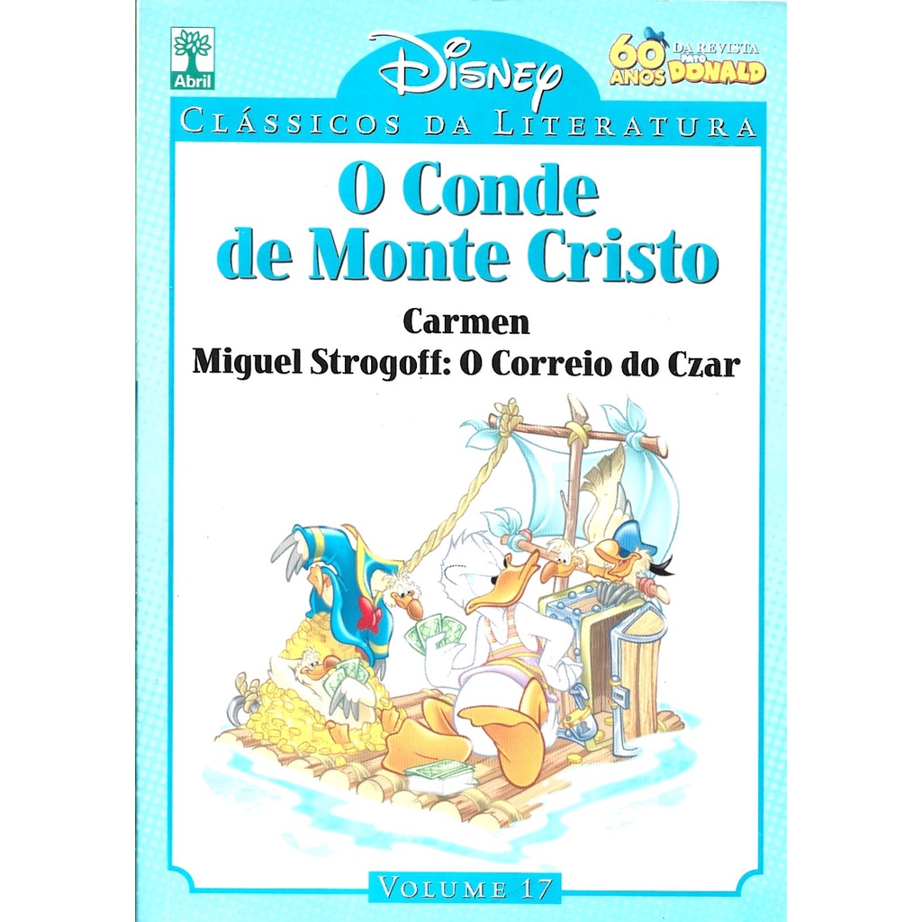 Pato Donald - O Conde de Monte Cristo (HQ) | Shopee Brasil