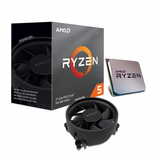 Processador AMD Ryzen 5 4600G 3.7GHz (4.2GHz Turbo), 6-Cores 12-Threads, Cooler Wraith Stealth ...