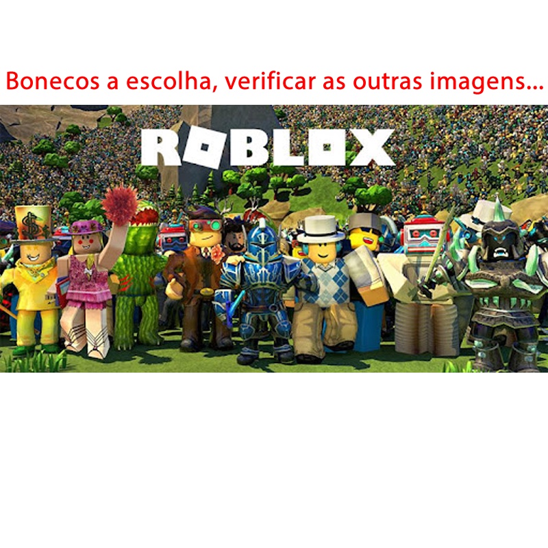 Kit Bonecos Roblox Fashion Robox - A Escolha ( VERIFICAR ...
