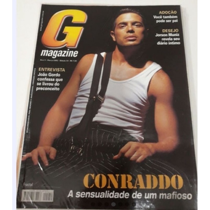 REVISTA G MAGAZINE CONRADDO DOTADO | Shopee Brasil