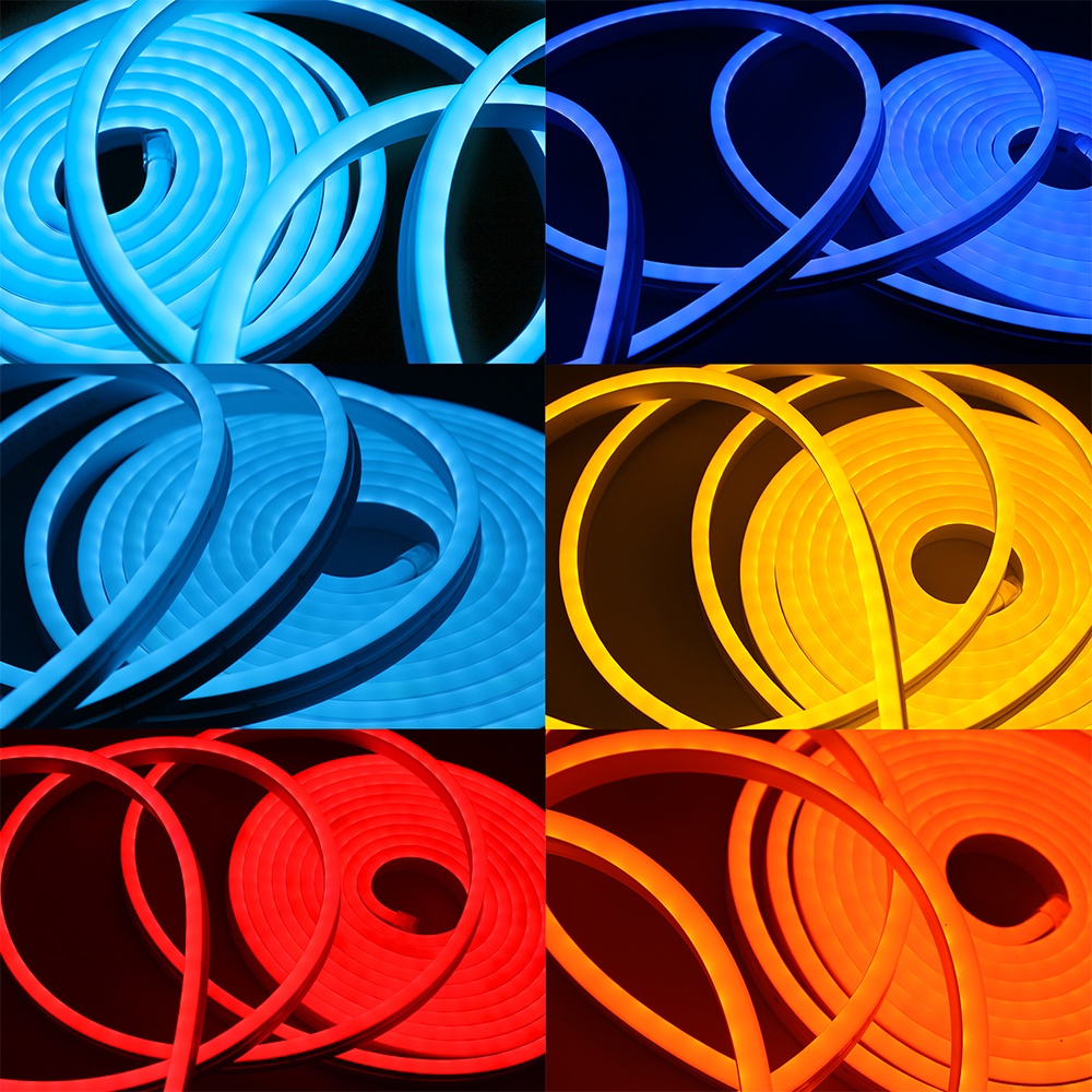 Fita Neon Led 5m 12v Corte 2,5cm Flexivel Alto Brilho | Shopee Brasil