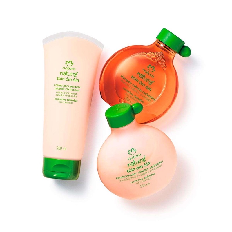 Combo nature toin toin (cabelos cacheados) | Shopee Brasil