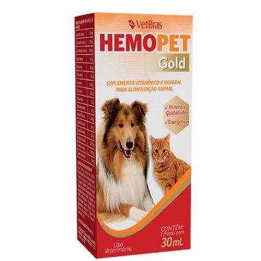 Hemopet Gold 30ml – Vetbras | Shopee Brasil