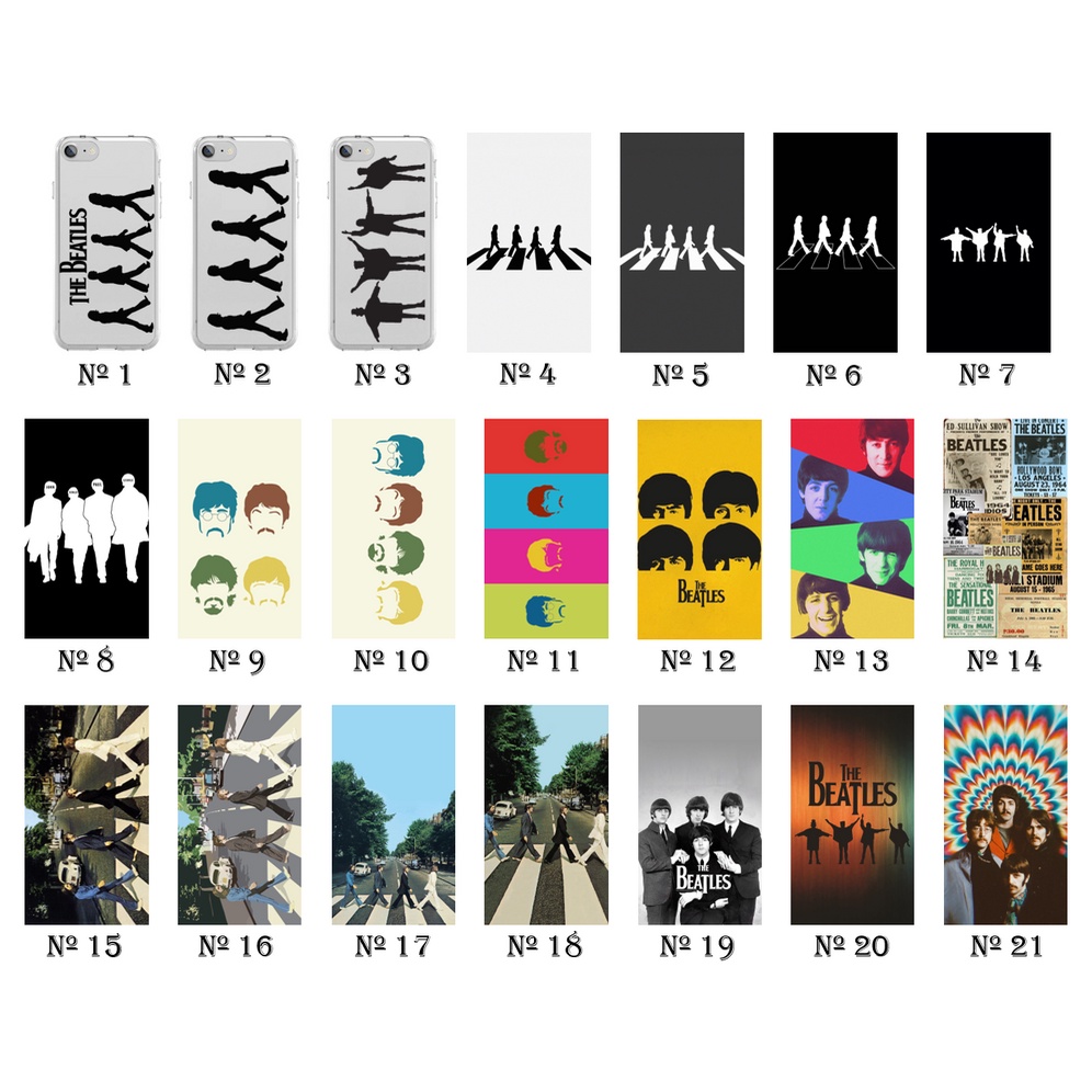 Capa Capinha Case - The Beatles ((escolha a sua)) | Shopee Brasil