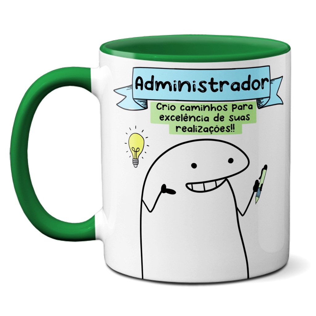 Caneca Administrador Planejar Organizar Dirigir e Executar | Shopee Brasil