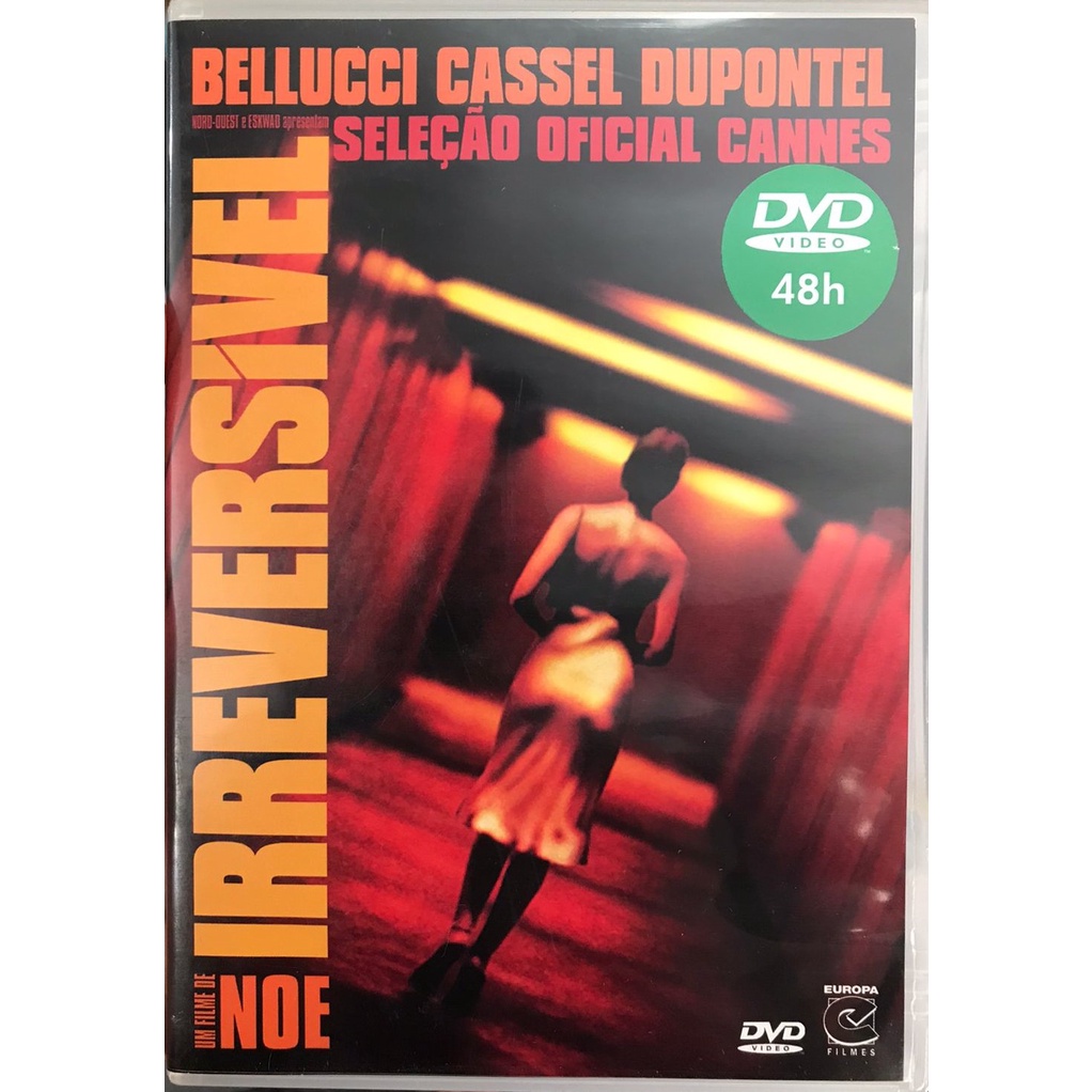 DVD Irreversível 2002 Gaspar Noé Monica Bellucci Original Dublado ...
