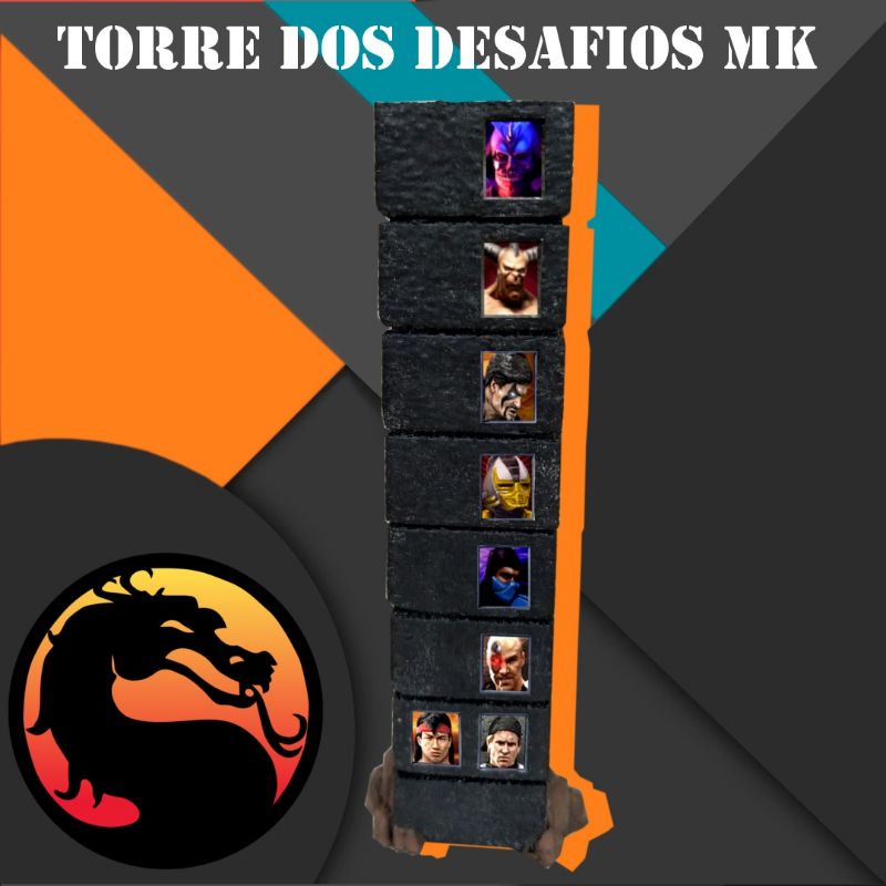 Torre Mortal Kombat Shopee Brasil