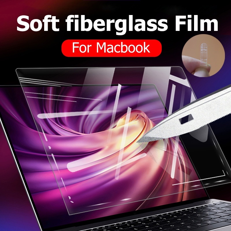 Película De Vidro Temperado Macio Para Apple MacBook Air 13.6 Polegadas ...