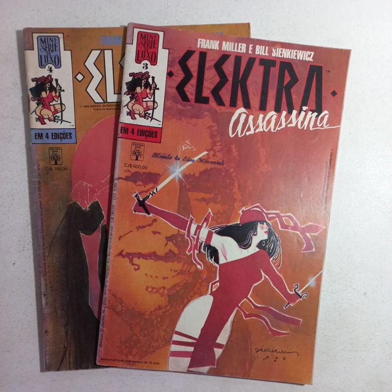 HQ - Elektra Assassina - n 3 ou 4 | Shopee Brasil