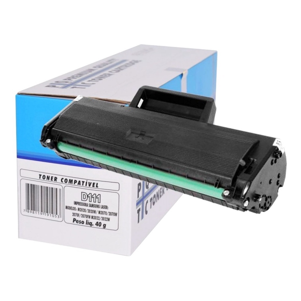 Toner Compativel para Samsung D111 Mlt-d111s M2020 M2070 M2070w M2020w ...