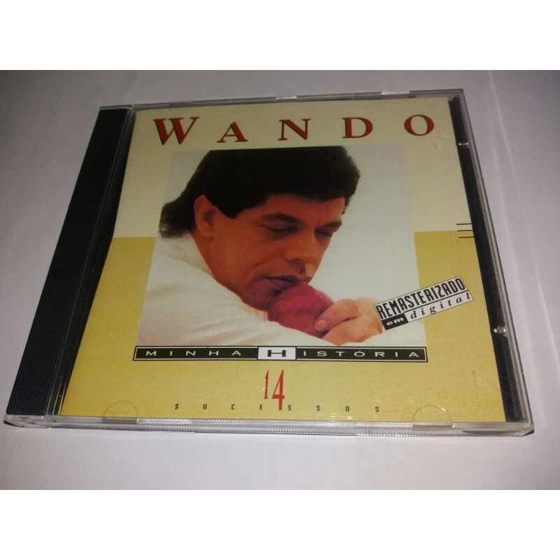 Cd - Wando - Minha Historia - Remaster - Anos 70/80 | Shopee Brasil