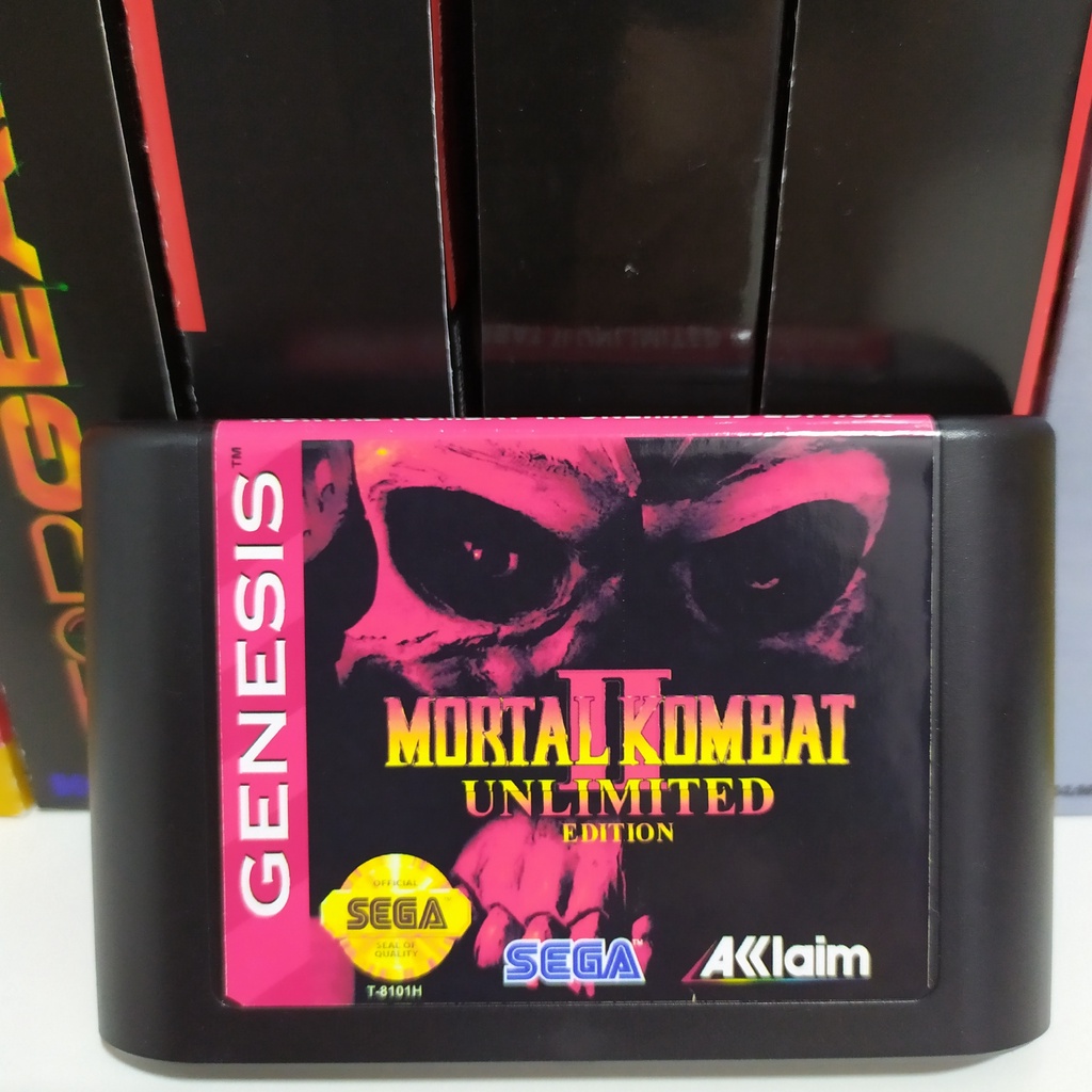 Mortal Kombat II Unlimited - Cartucho (Mega Drive) | Shopee Brasil