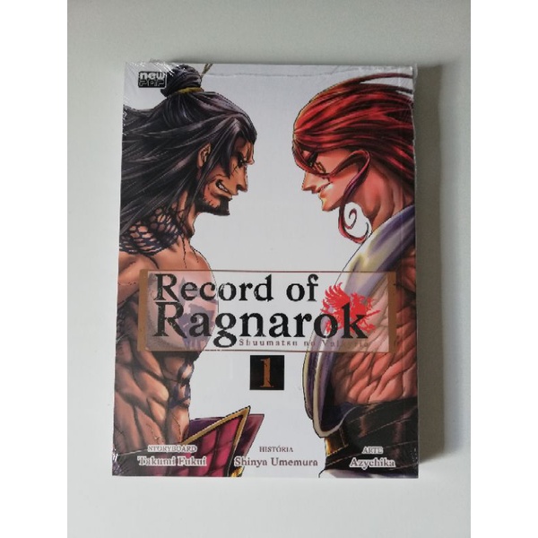 Mangá Record of Ragnarok - Volume 1 - Lacrado | Shopee Brasil