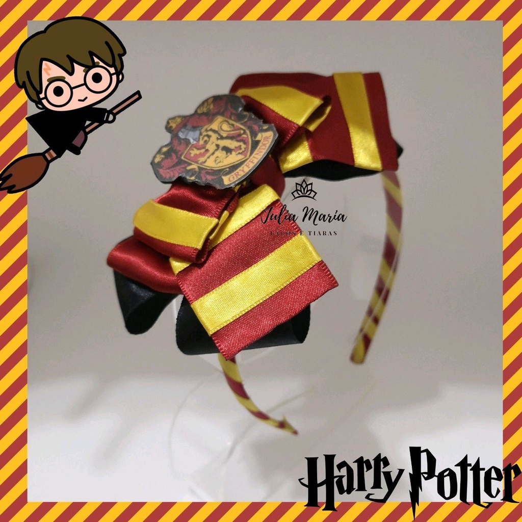 Tiara Harry Potter Grifinória Gryffindor Bruxo | Shopee Brasil