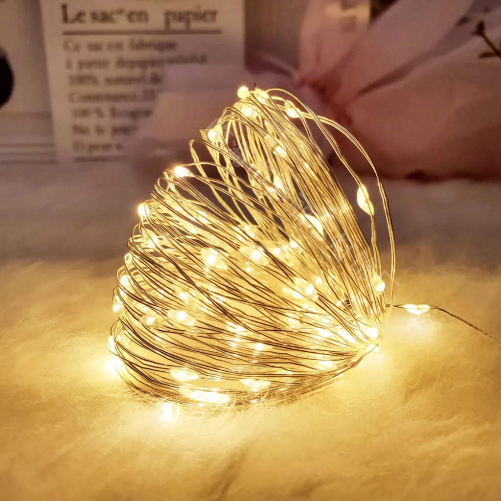 3M Fio De Fada Led Para Quarto Luzinha Led Para Bubble | Shopee Brasil