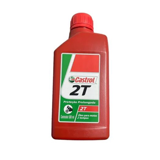 Óleo Castrol 2 Tempos 2T Mineral 500Ml | Shopee Brasil