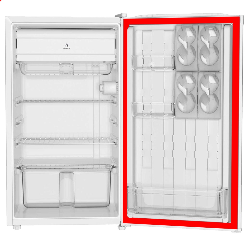 Borracha Gaxeta Consul Ru12 Ru12d 120L 120 Litros Refrigerador Frigobar ...