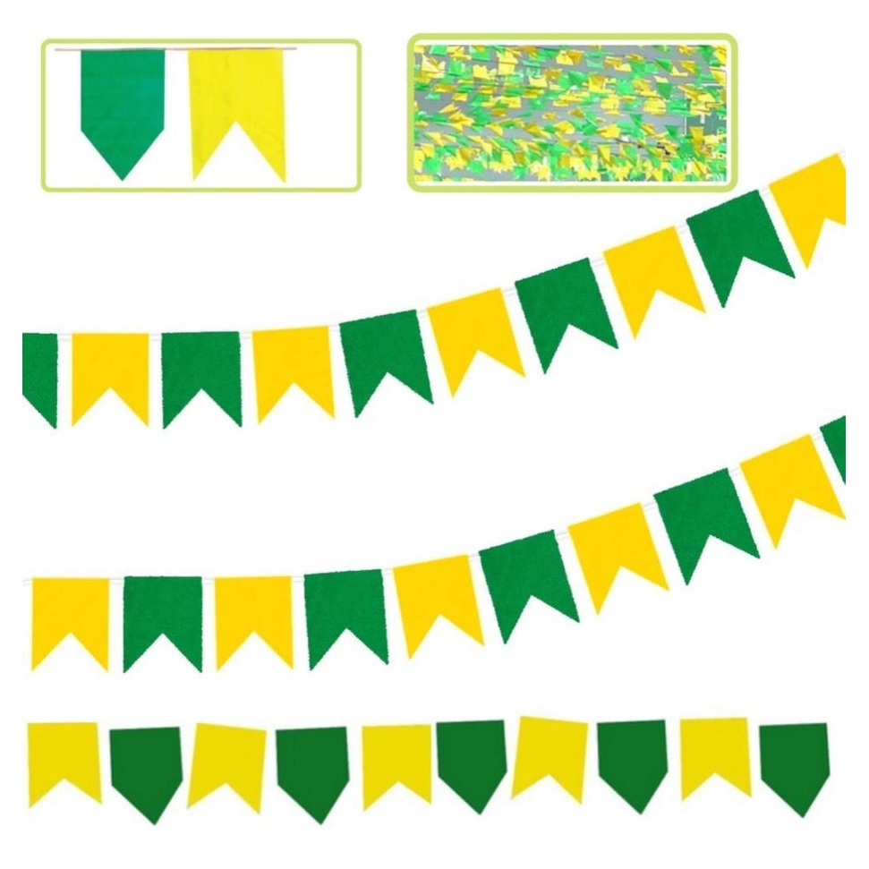 Bandeirinhas do Brasil - Verde e Amarela | Shopee Brasil Bandeirinhas do Brasil - Verde e Amarela | Shopee Brasil