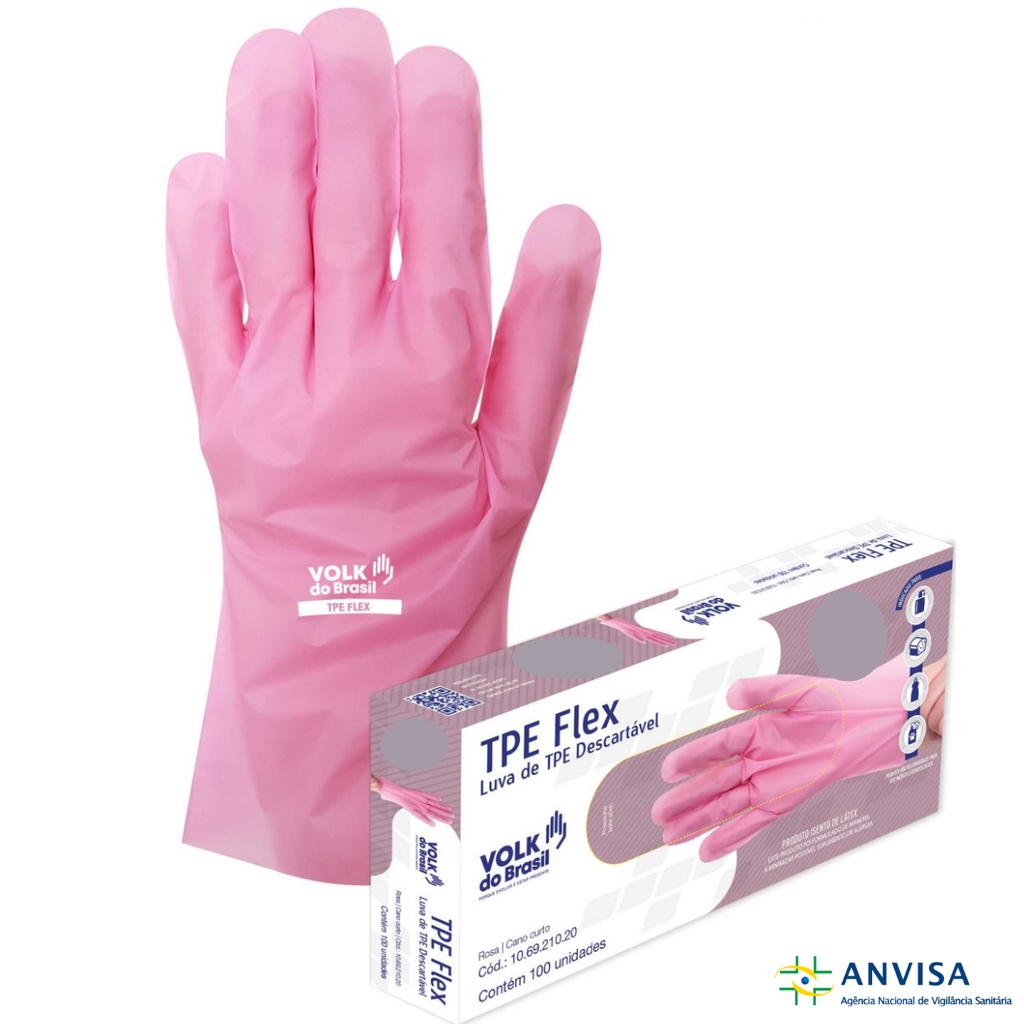 Luvas Viniflex VOLK TPE Flex (Não é vinil) | Shopee Brasil