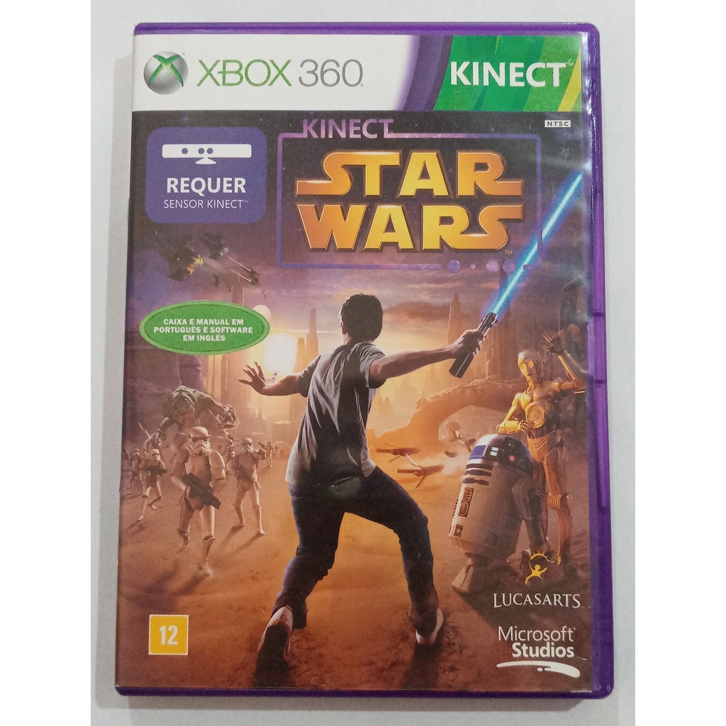 Kinect Star Wars p/ Xbox 360 Original - Escorrega o Preço