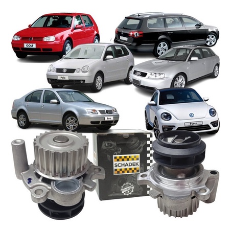 Bomba D'água Audi A3 / Golf 1.8 20 V / Bora 2.0 8V - Schadek 20134 ...