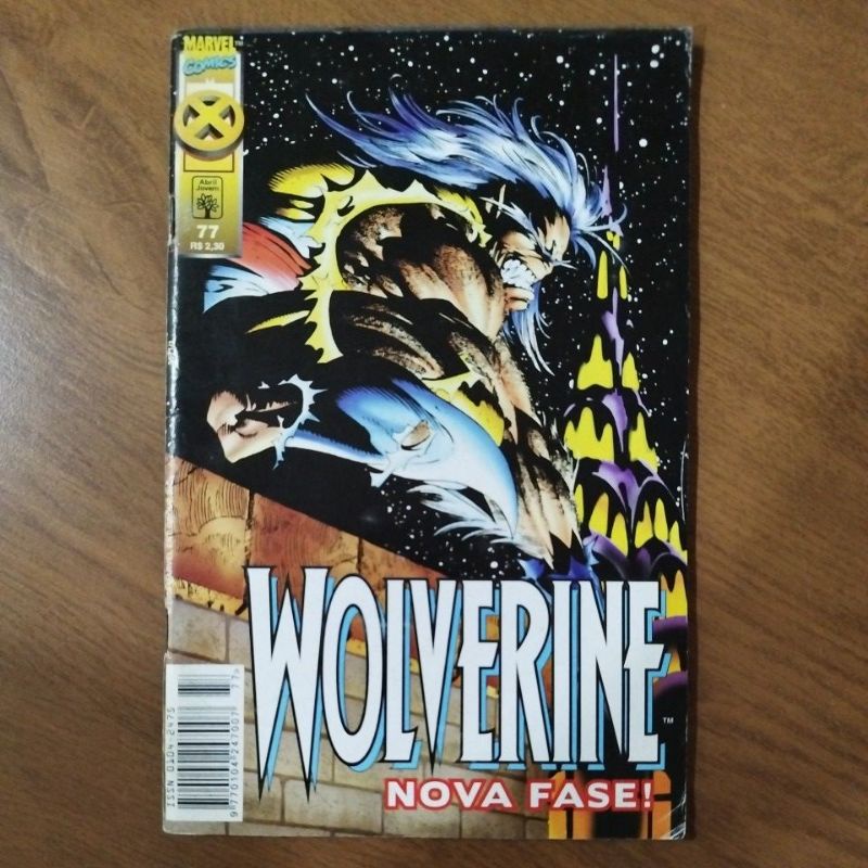 Wolverine - n° 77 ( Abril ) | Shopee Brasil