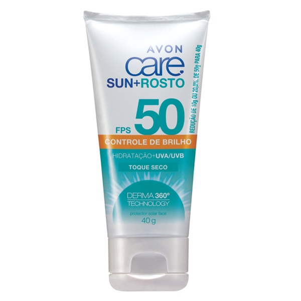 Avon Care Sun+ Protetor Solar Facial FPS 50, 40g | Shopee Brasil