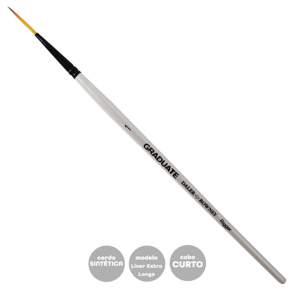 Pincel Daler Rowney Graduate Rigger Liner Longo 1 Cerda Sint | Shopee ...