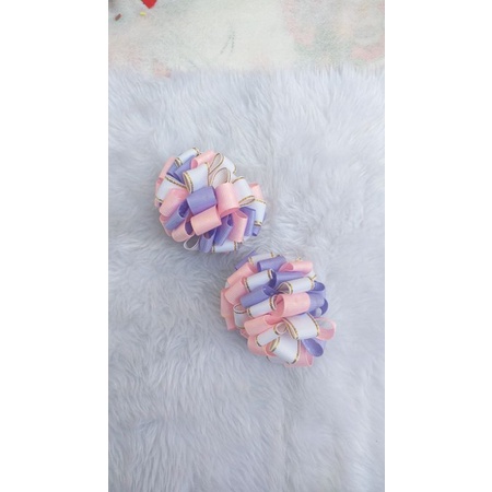 par de pom pom de fita | Shopee Brasil