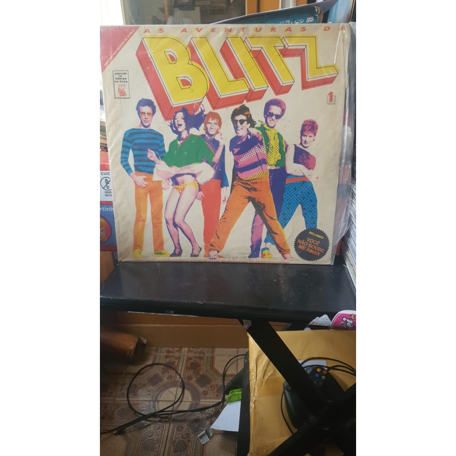 LP As Aventuras da Blitz(1982) EMI Com Encarte | Shopee Brasil