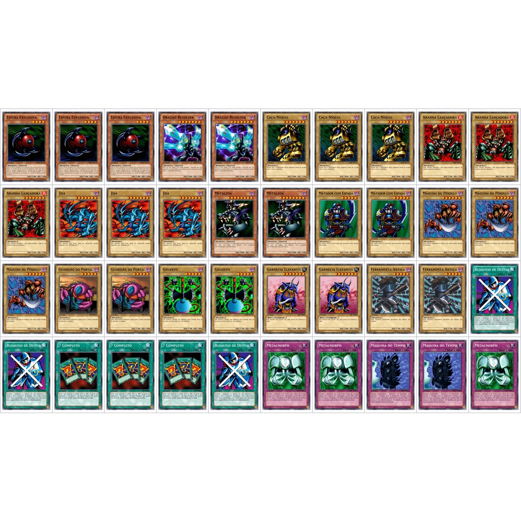 Cartas Yugioh - Deck Bandit Keith Reino Duelista Tcg Anime | Shopee Brasil