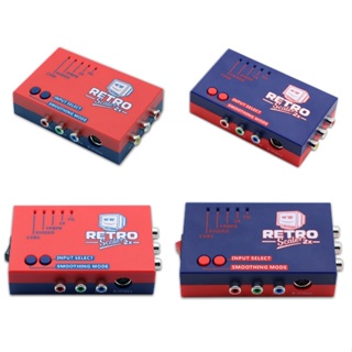 RETRO SCALER 2X - Conversor de S-video / Componente / RCA para Hdmi ...